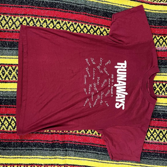 Hanes | Shirts | Vintage 9s Single Stitch The Runaways Hanes T Shirt ...